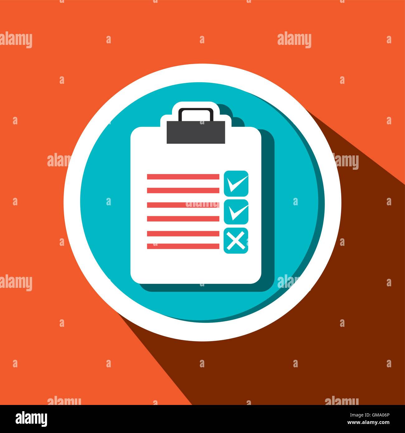 clipboard check list icon Stock Vector Image & Art - Alamy