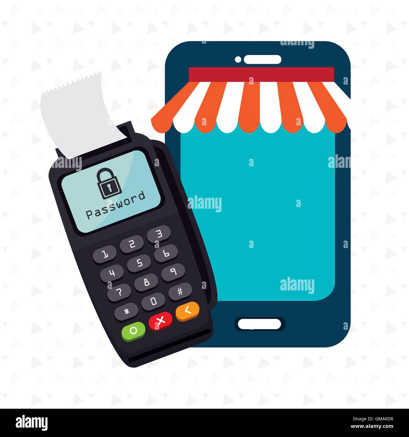 dataphone password money secure Stock Vector Image & Art - Alamy