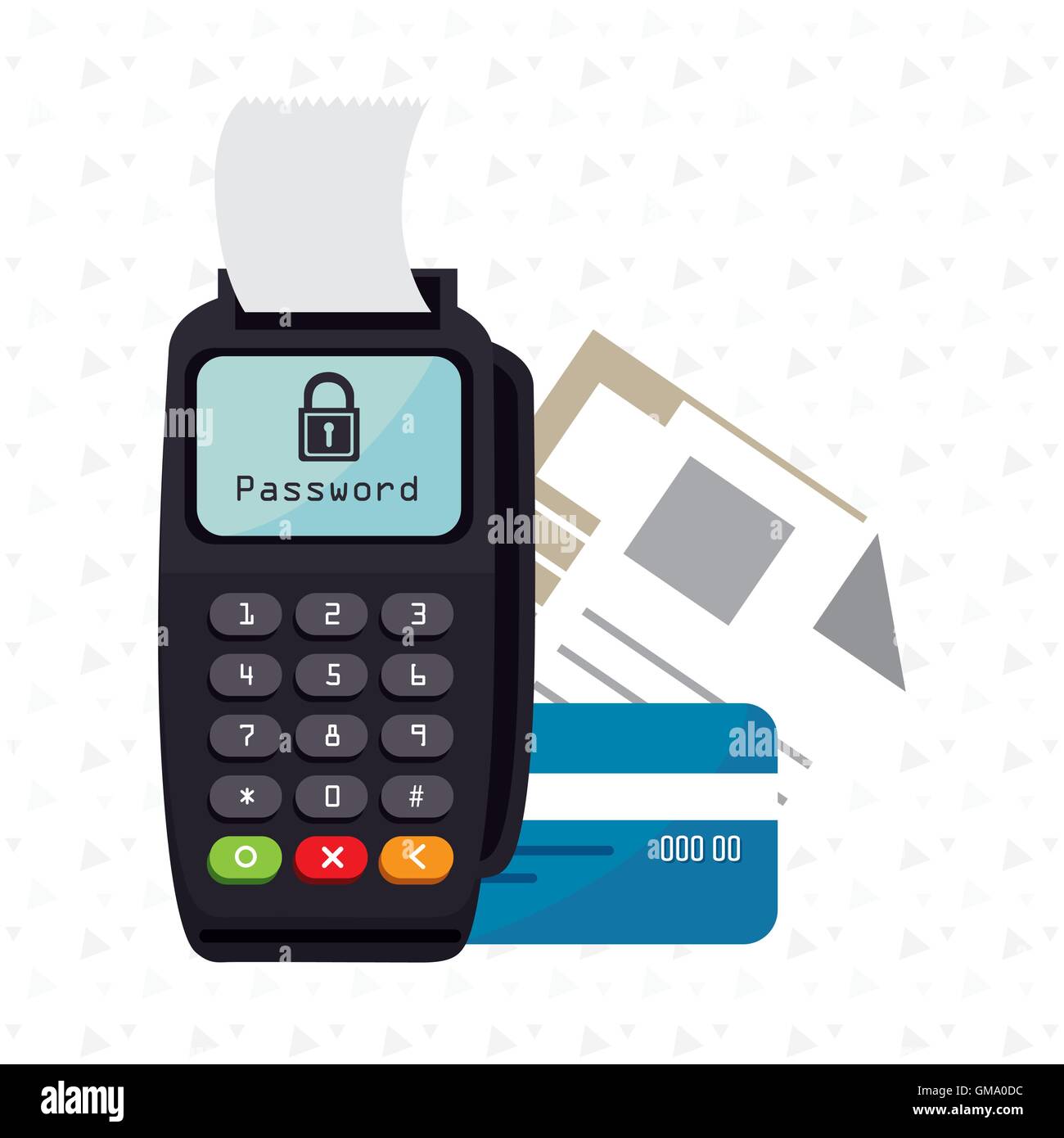 dataphone password money secure Stock Vector Image & Art - Alamy
