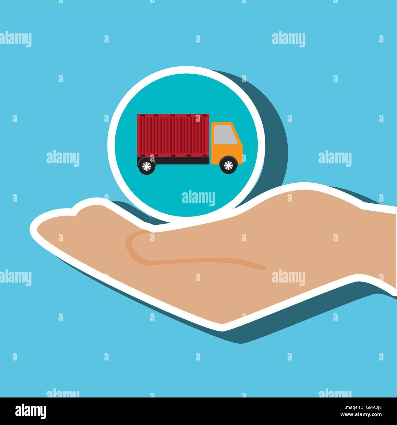 Hands free transportation Stock Vector Images - Alamy