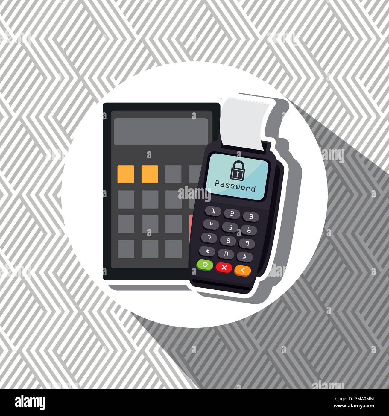 dataphone password money secure Stock Vector Image & Art - Alamy