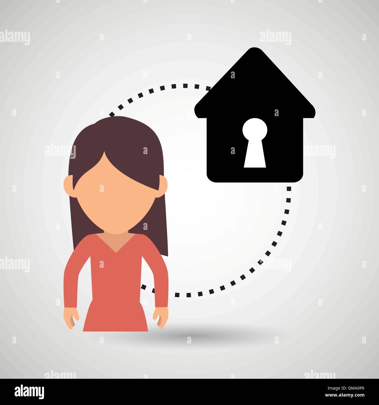 character house secure protection Stock Vector Image & Art - Alamy