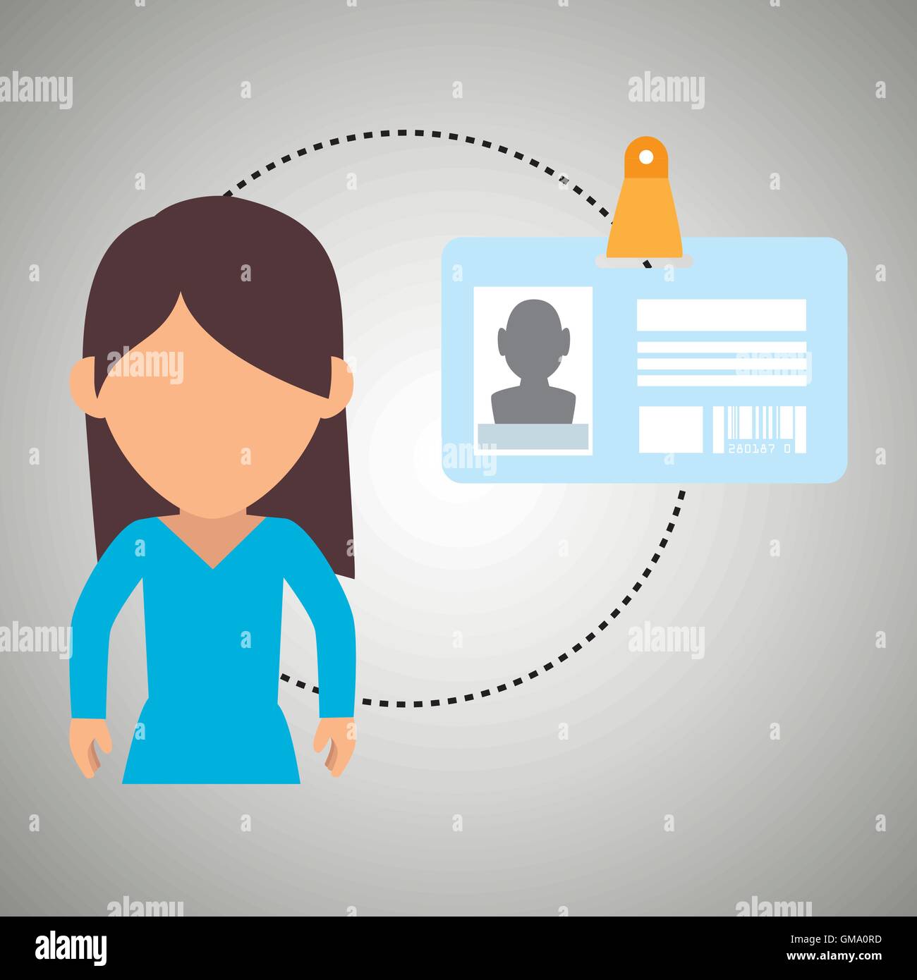 character secure protection Stock Vector Image & Art - Alamy