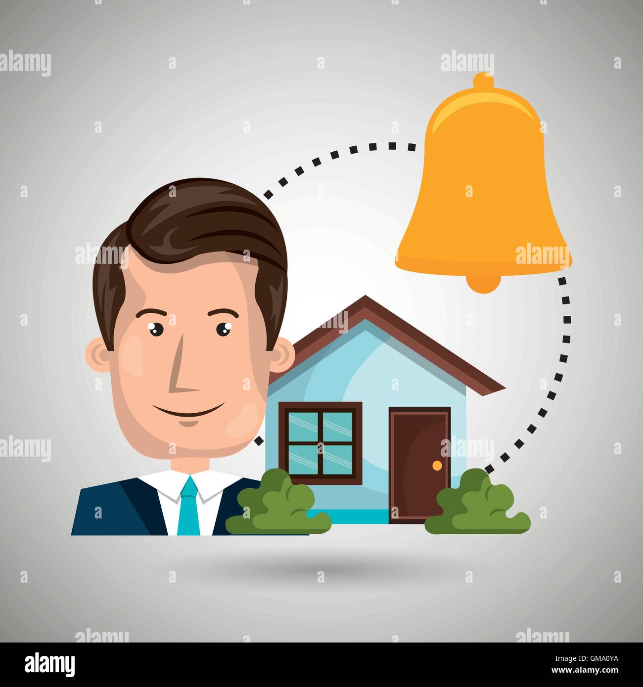 man house security protection Stock Vector Image & Art - Alamy
