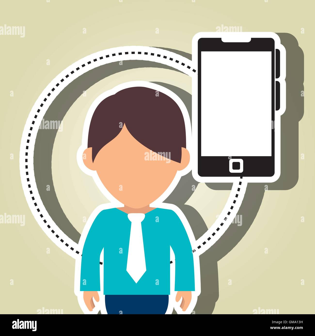 character secure protection Stock Vector Image & Art - Alamy