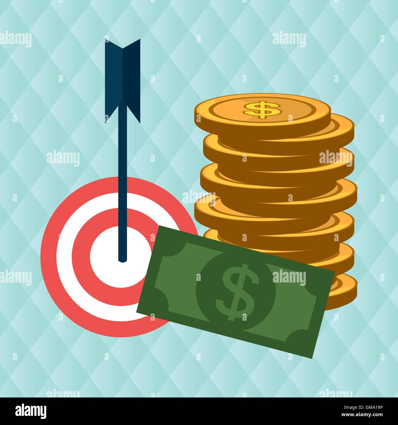 target money cash Stock Vector Image & Art - Alamy