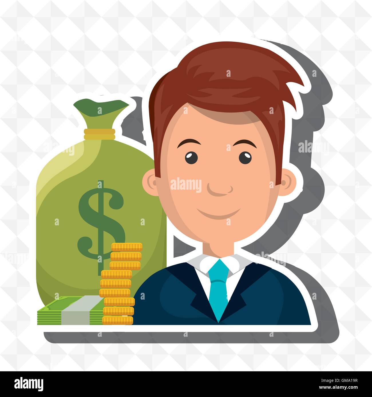 man money cash coins Stock Vector Image & Art - Alamy