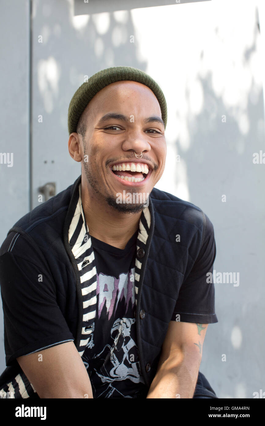 Anderson .Paak poses for portrait session on April 5, 2016 in Los ...