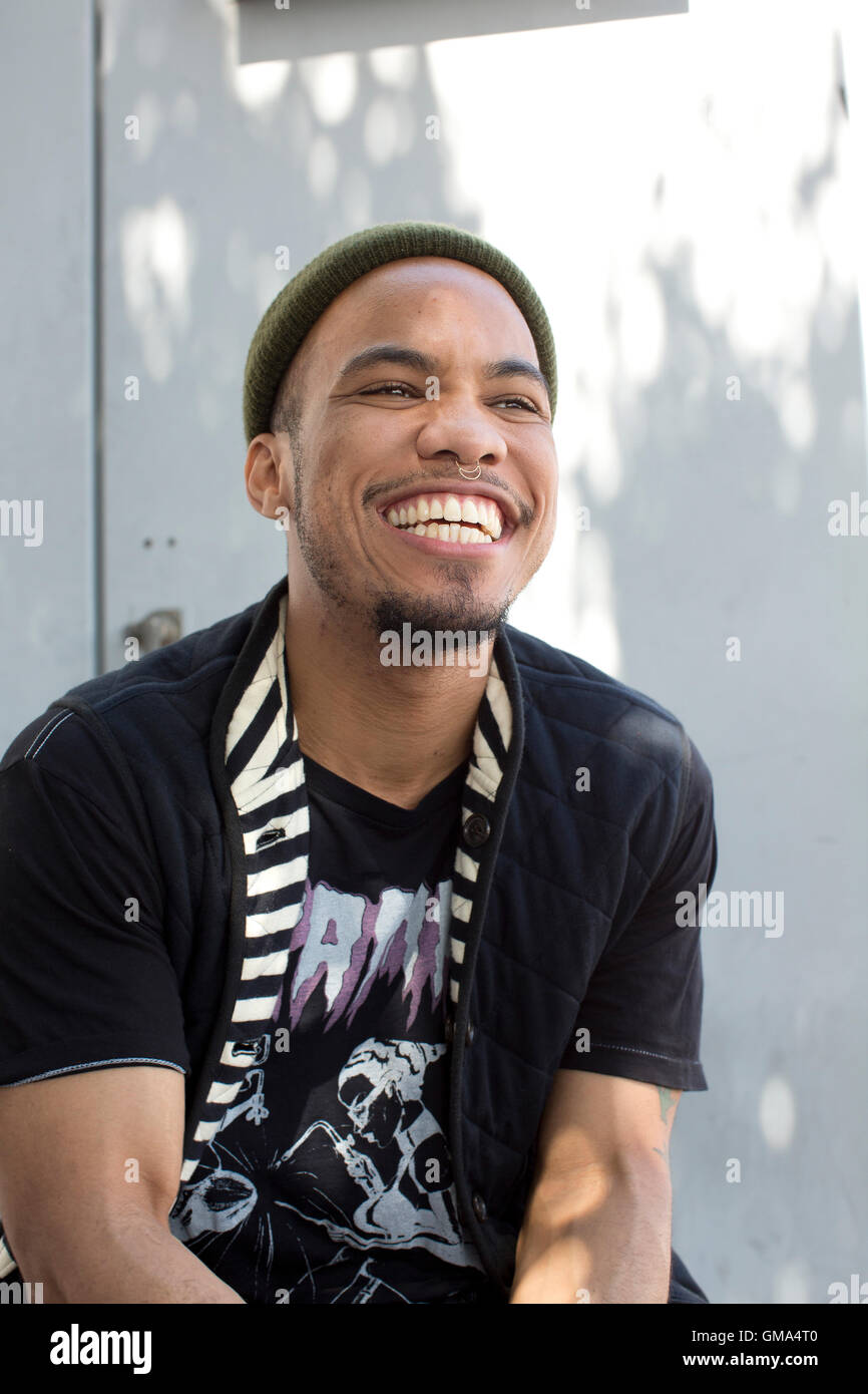 Anderson .Paak poses for portrait session on April 5, 2016 in Los ...