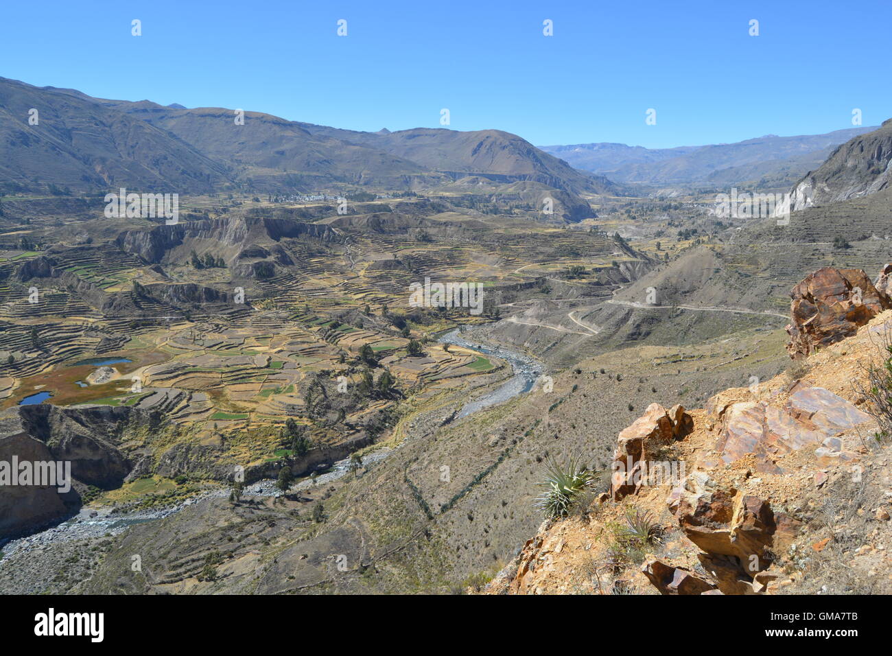 Colco Canyon, Peru Stock Photo - Alamy