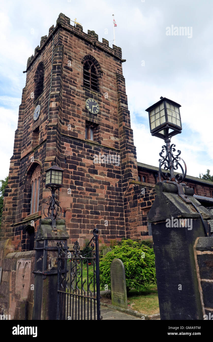 Grappenhall village church hi-res stock photography and images - Alamy