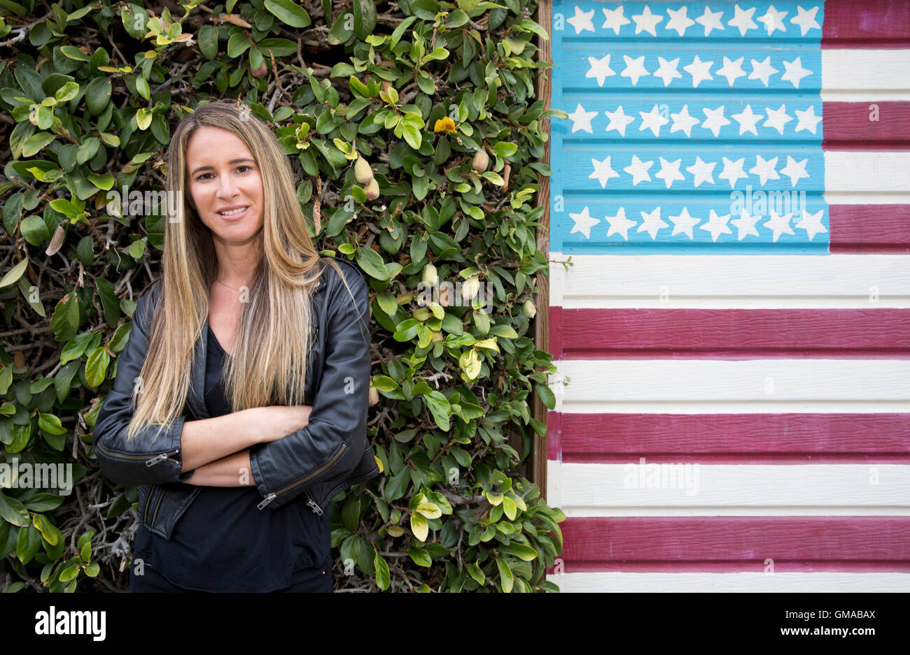Melissa Broder poses from a portrait in Los Angeles California on May ...
