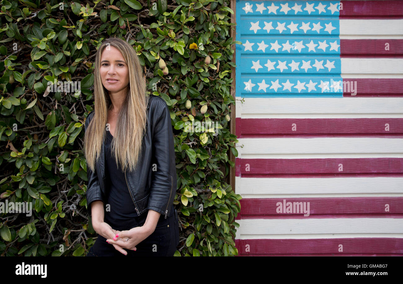 Melissa Broder poses from a portrait in Los Angeles California on May ...