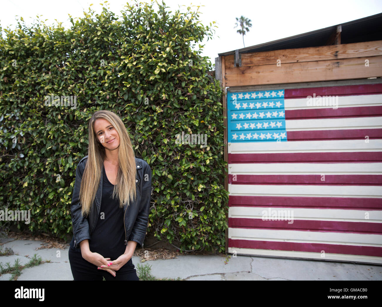 Melissa Broder poses from a portrait in Los Angeles California on May ...