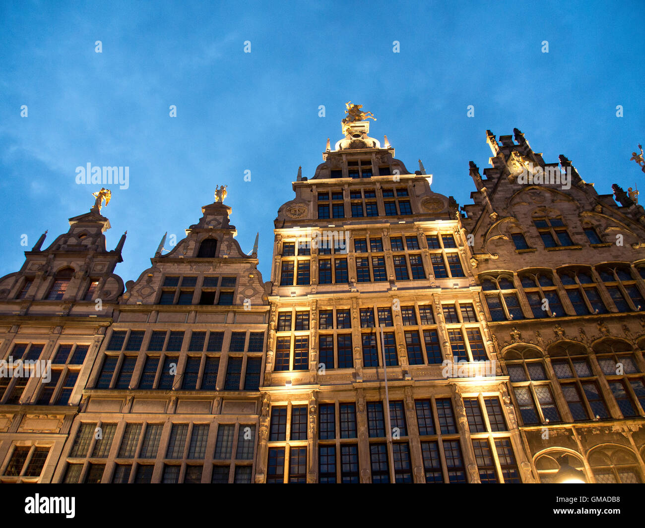 night in antwerp Stock Photo - Alamy