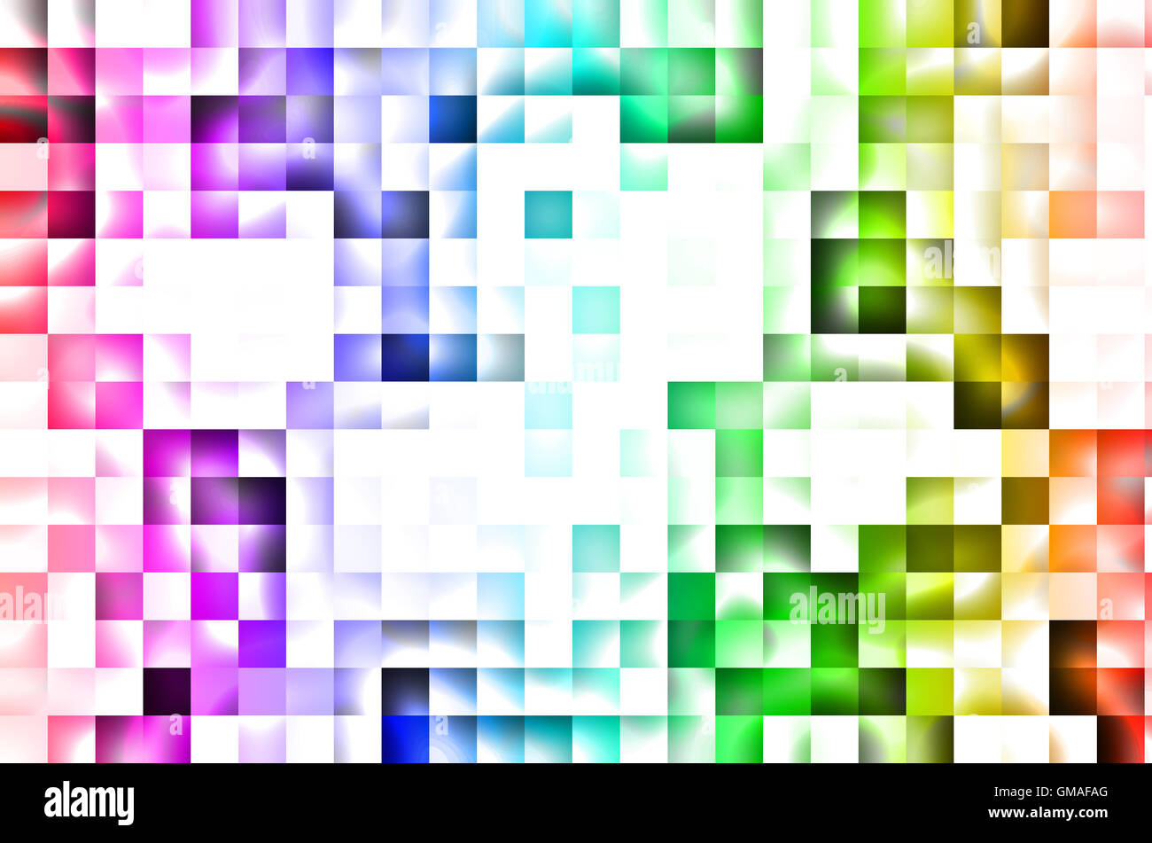 abstract multicolor background with square pattern Stock Photo - Alamy