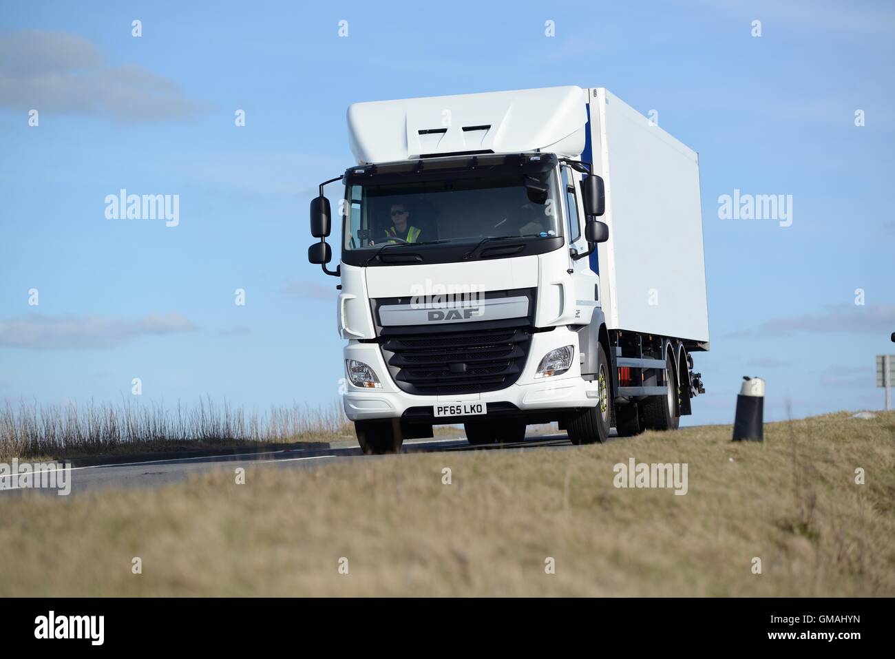 Daf truck road moorland yorkshire hi-res stock photography and images ...
