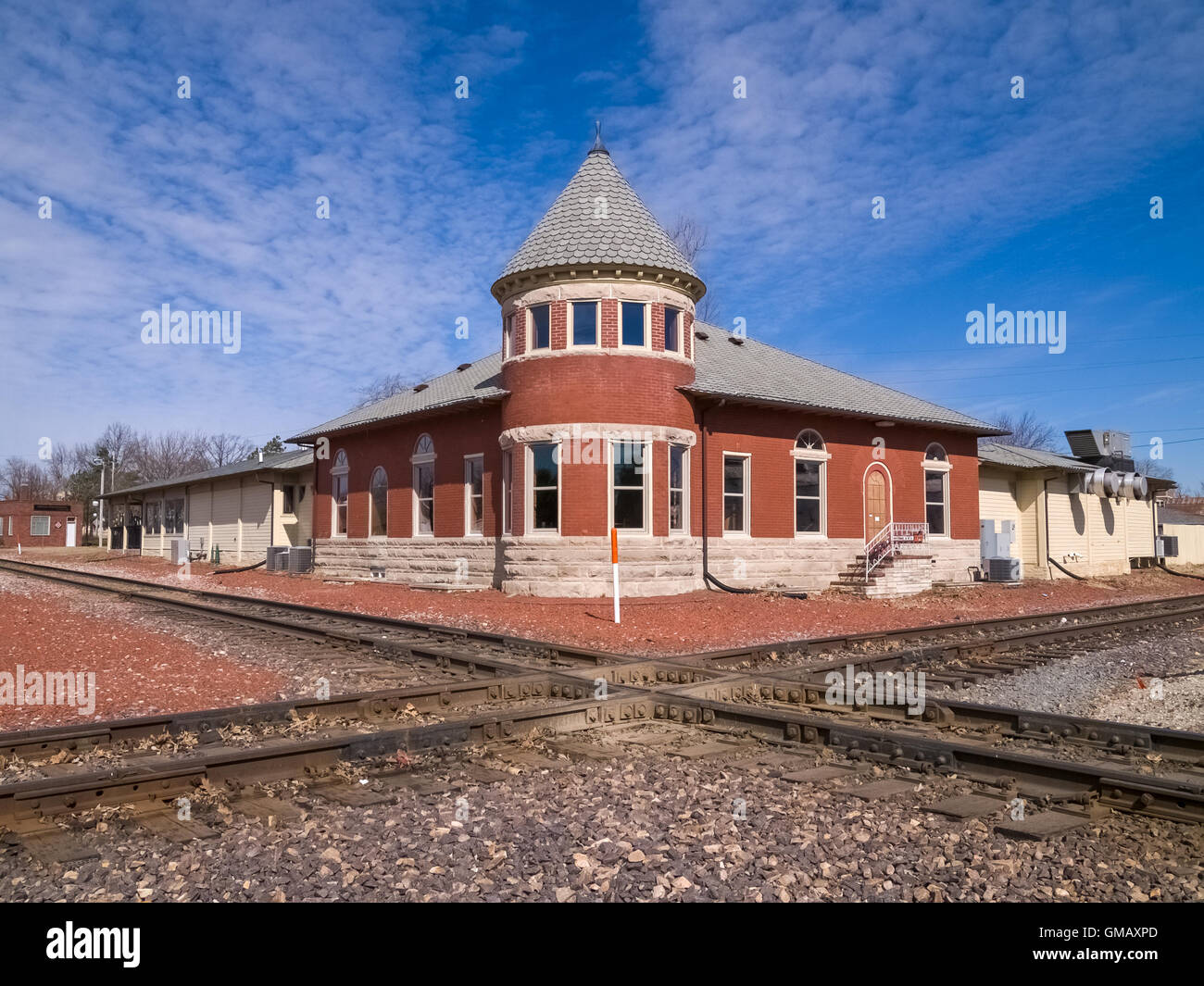 Level Junction and Depot. Grinnell, Iowa. Iowa Interstate Railroad ...