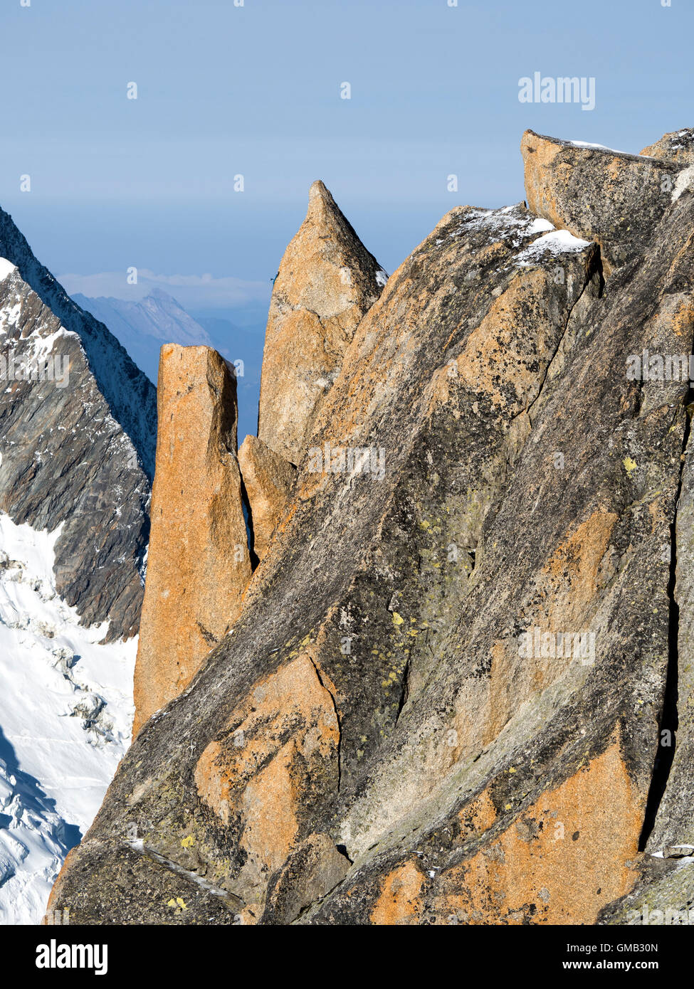 Alps chamonix cosmiques peaks hi-res stock photography and images - Alamy
