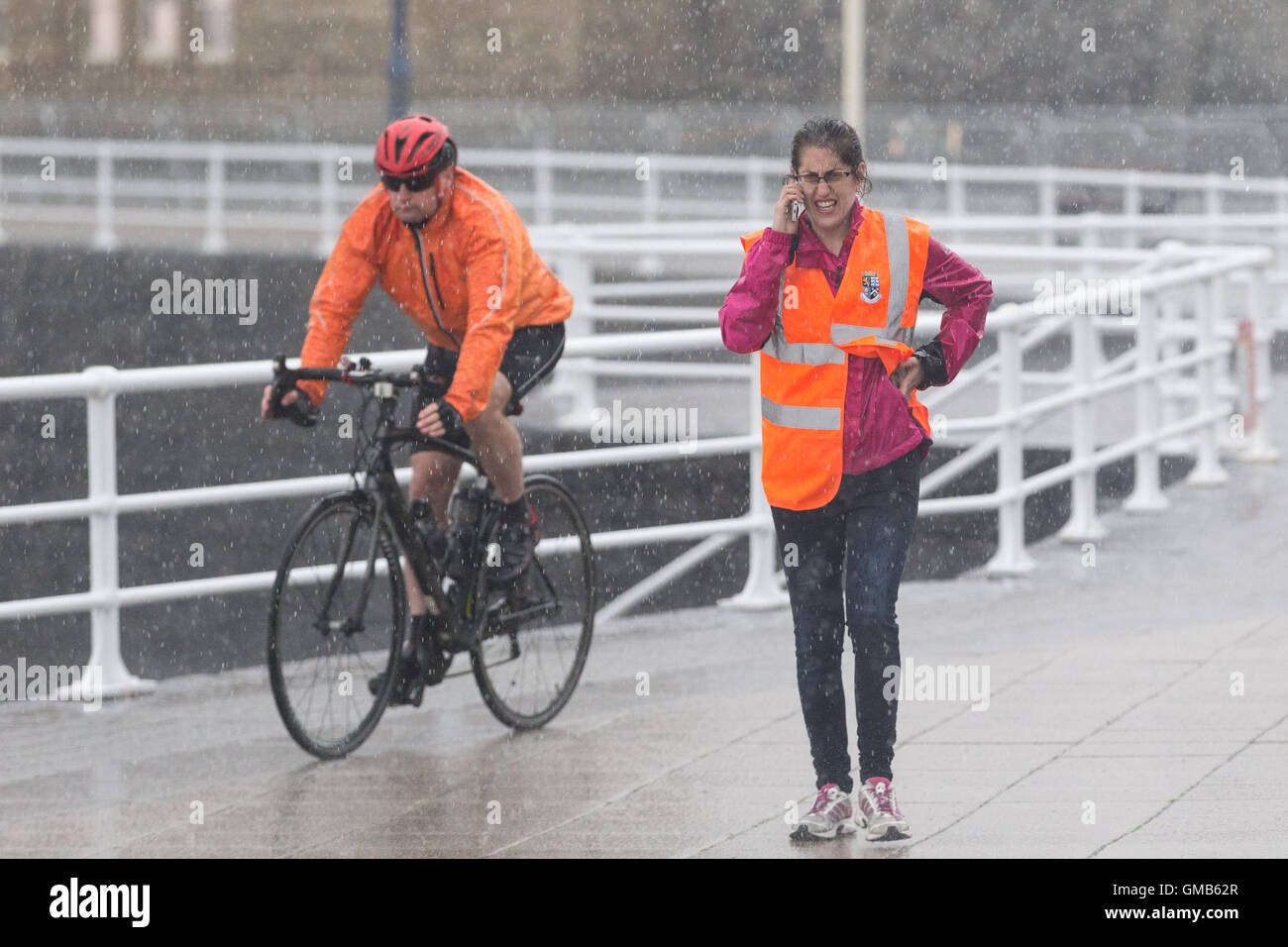 Woman soaked rain hi-res stock photography and images - Alamy