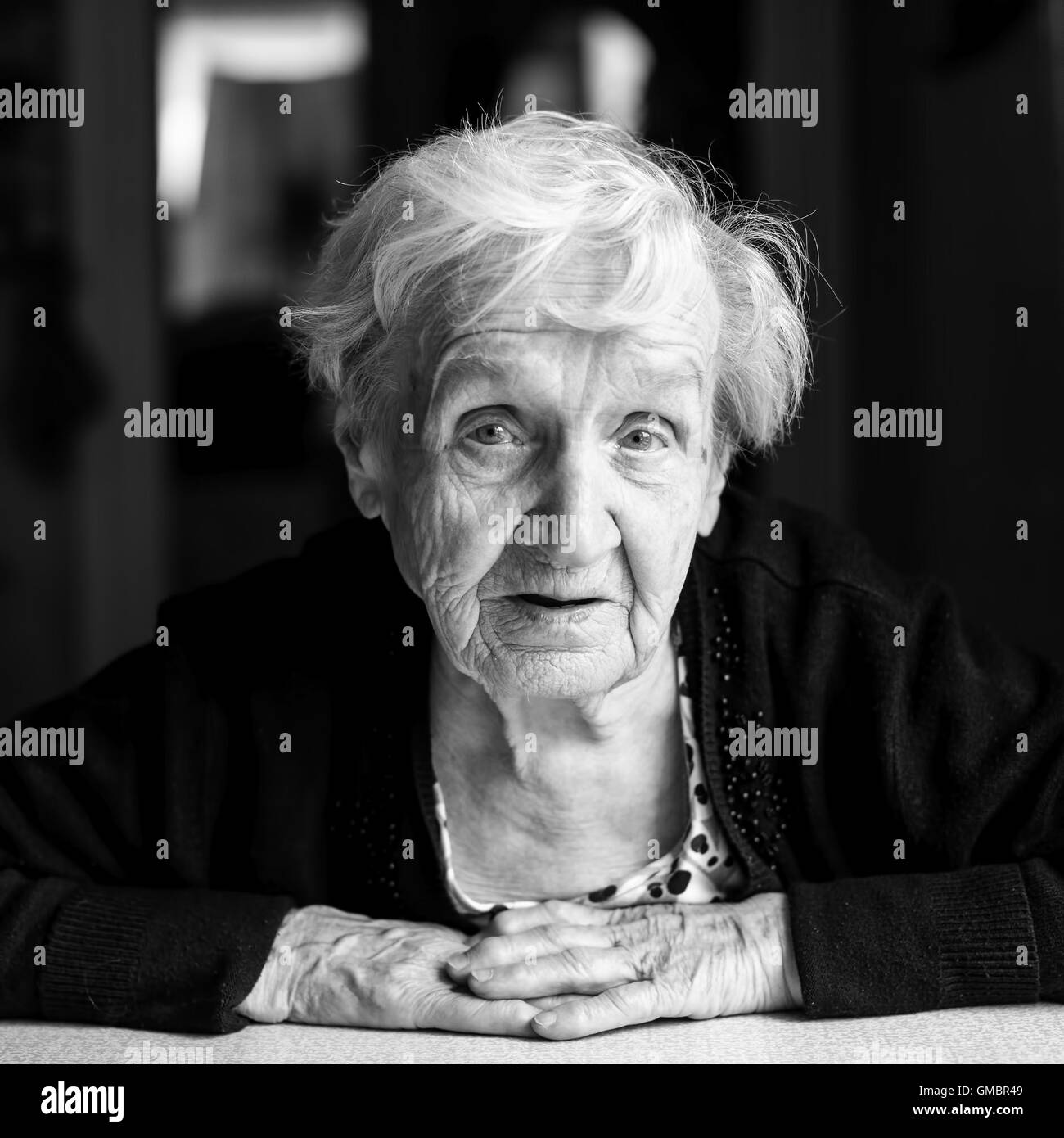 Old age pensioner black hi-res stock photography and images - Alamy