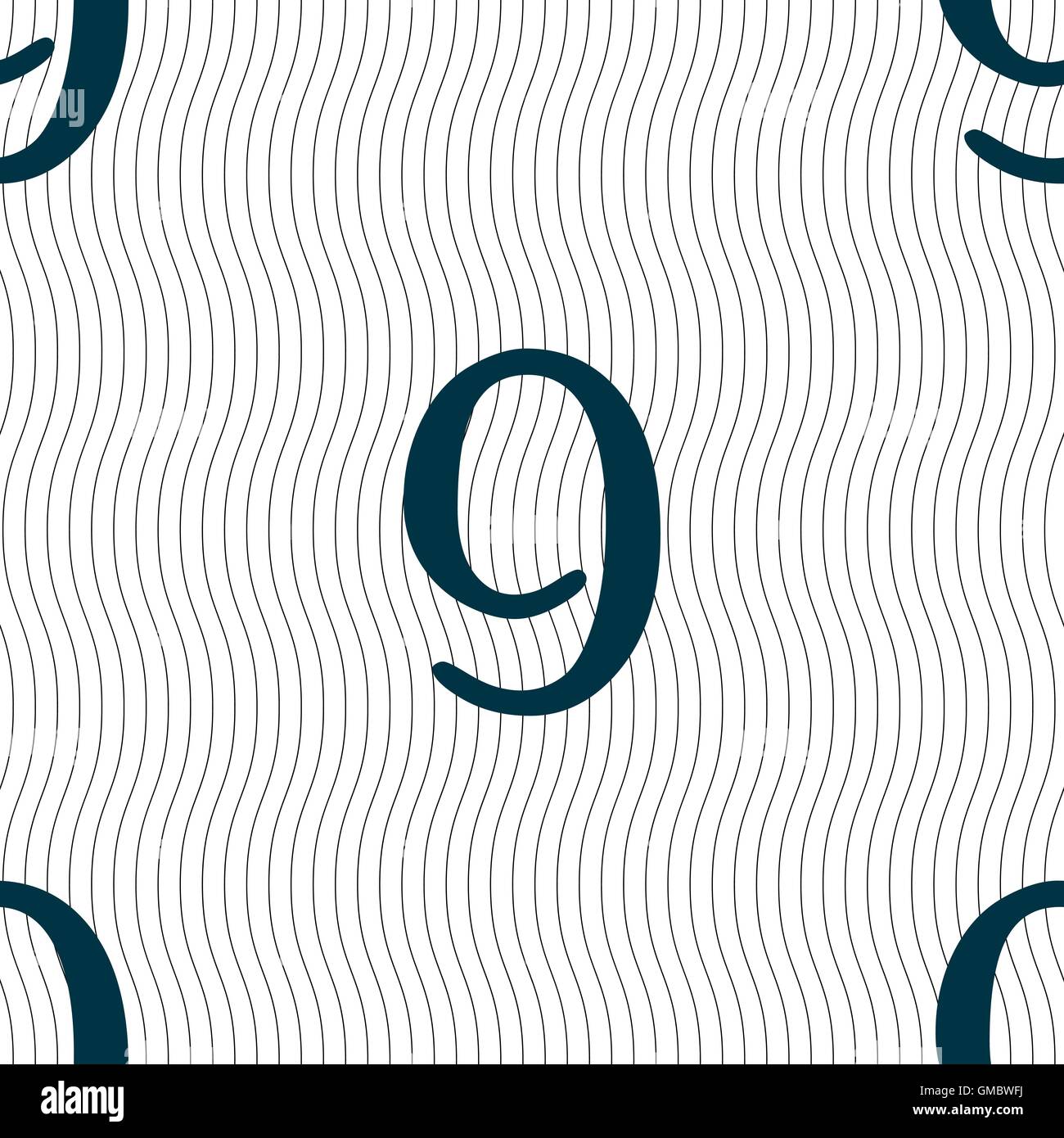Number 9 logo hi-res stock photography and images - Alamy