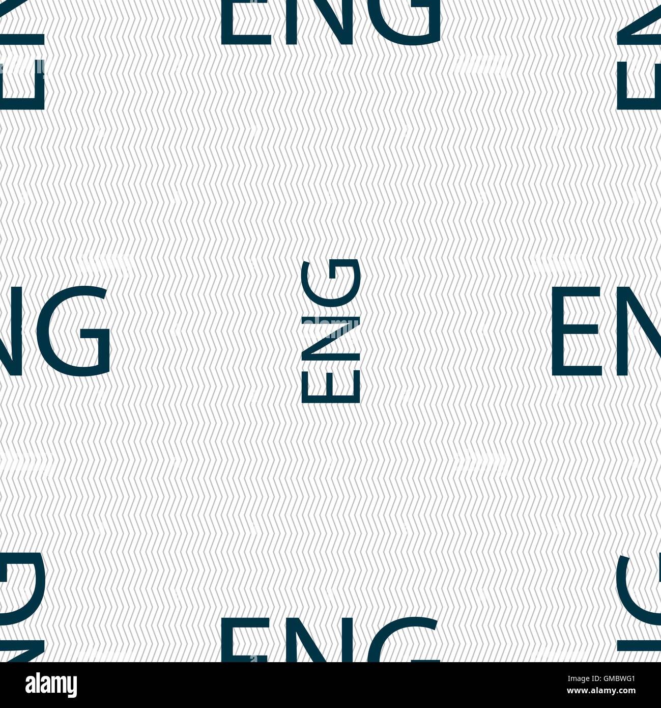 English sign icon. Great Britain symbol. Seamless abstract background ...
