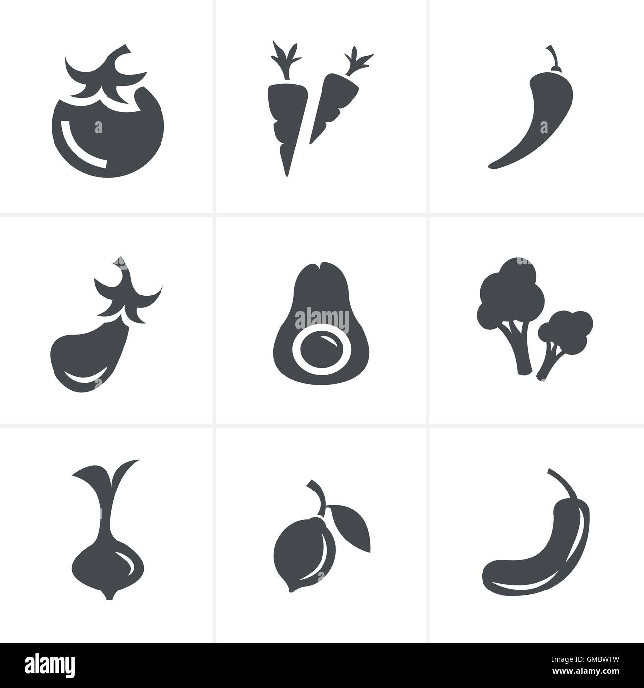 Black bean chili Stock Vector Images - Alamy