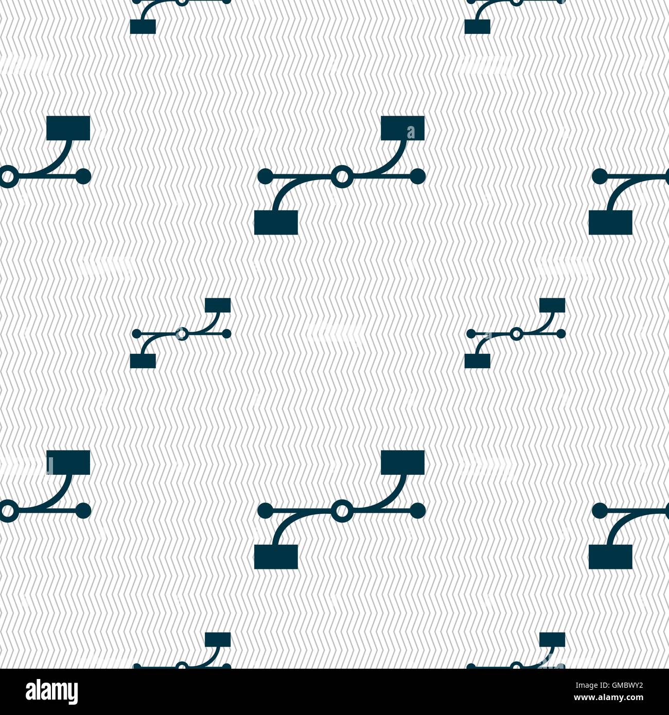 Anchor point sign Stock Vector Images - Alamy