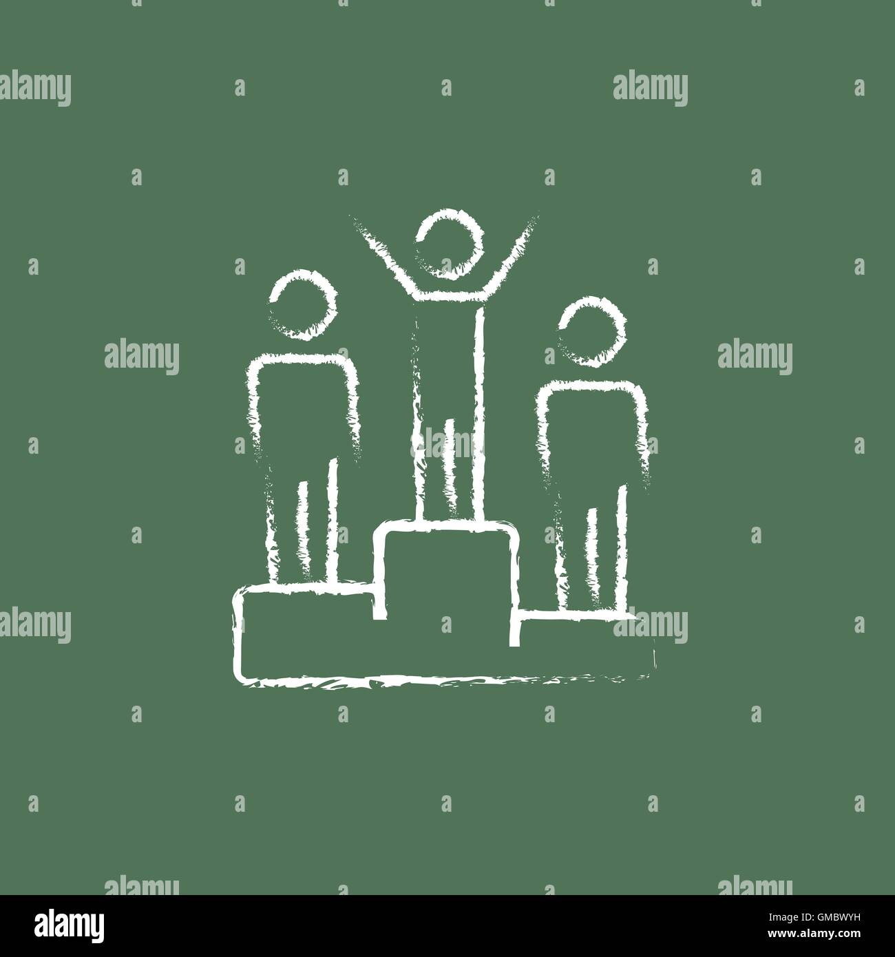 Podium athlete Stock Vector Images - Alamy