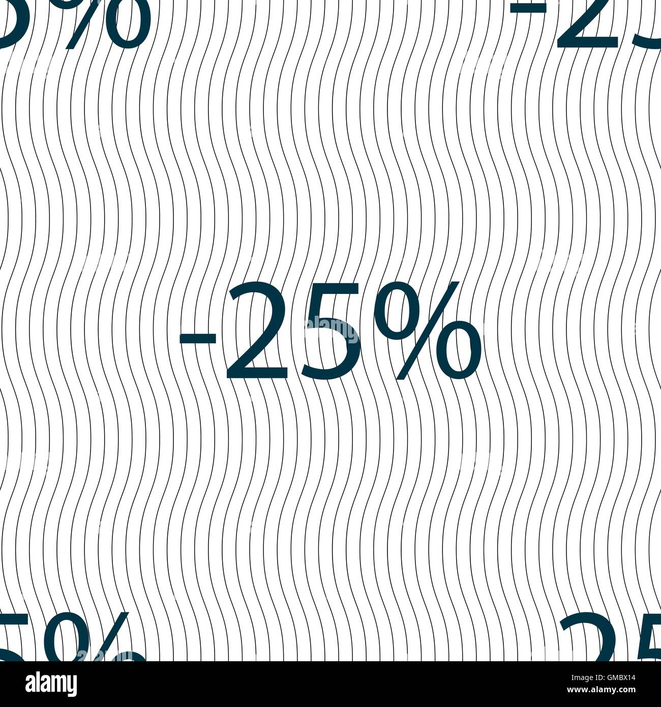 25 percent discount sign icon hi-res stock photography and images - Alamy