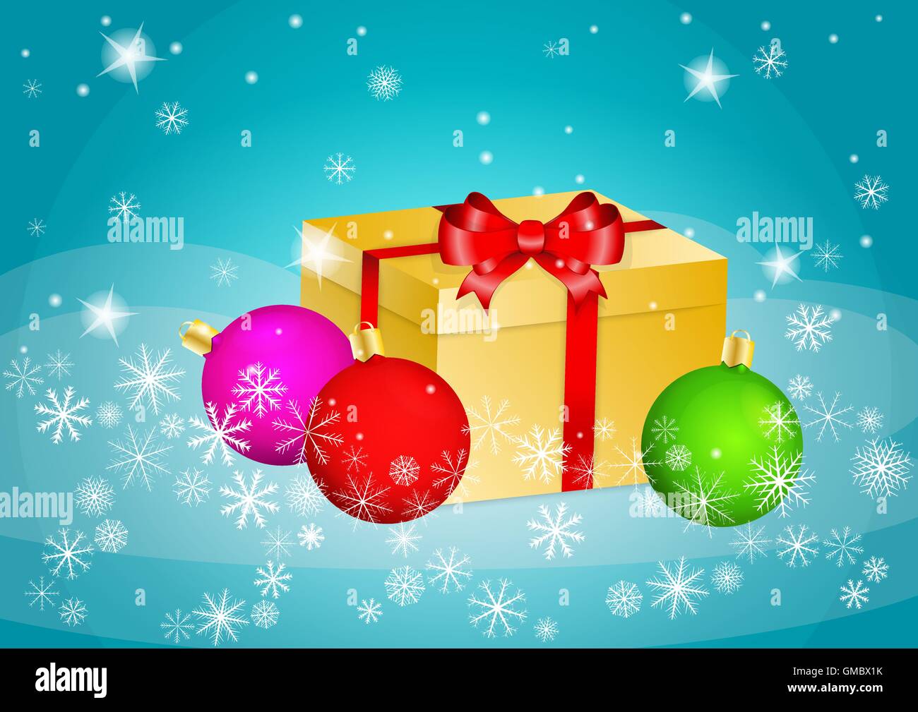 Closeup christmas ornaments Stock Vector Images - Alamy