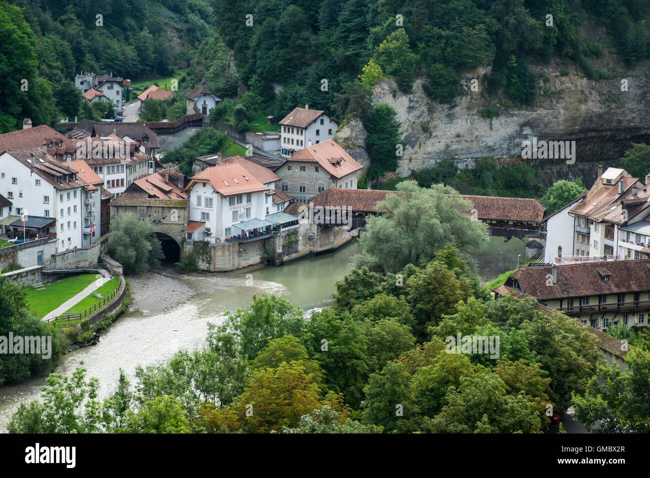 Switzerland, Canton Fribourg, Fribourg, landscape Stock Photo - Alamy