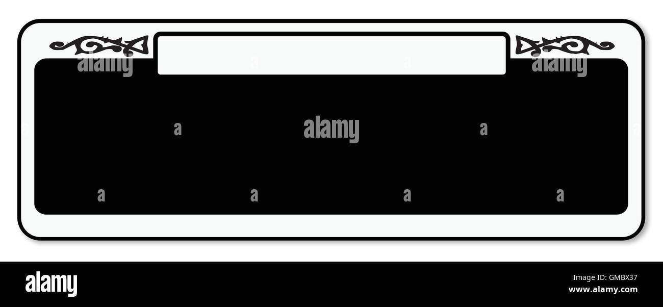 Blank street sign hi-res stock photography and images - Alamy