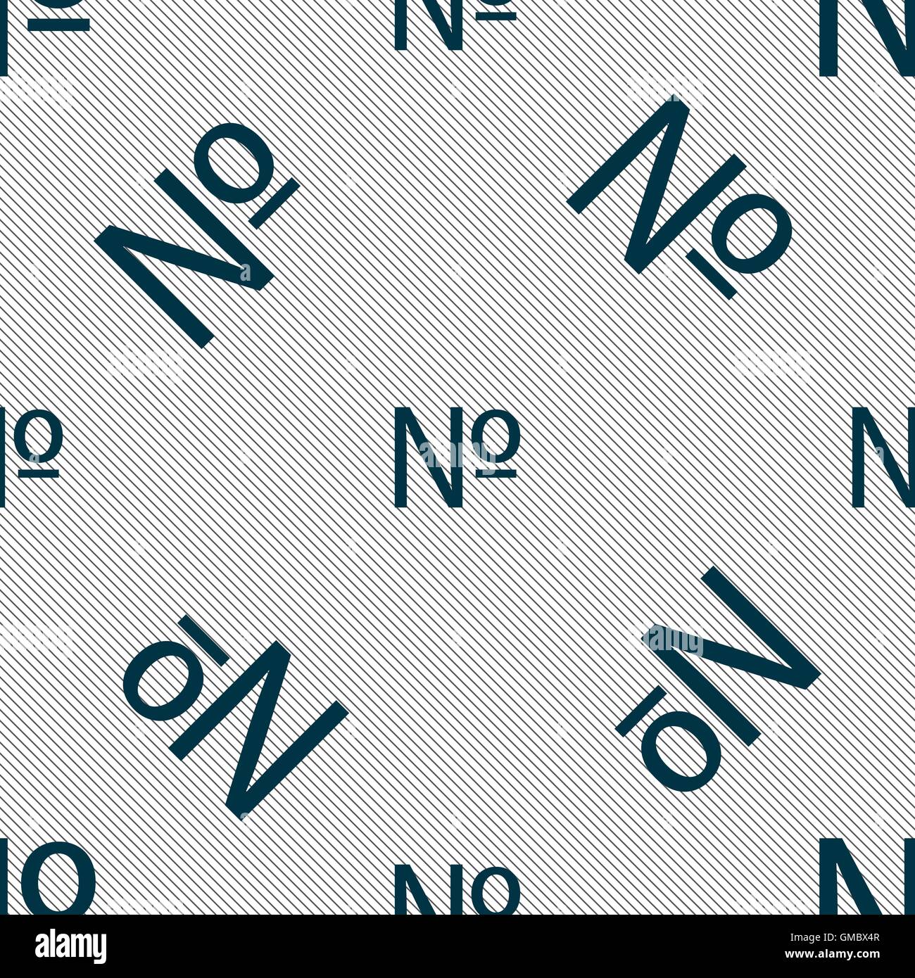 number icon. Set Flat modern. Seamless pattern with geometric texture ...