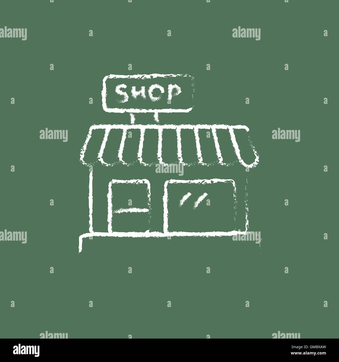Storefront store in shopping mall Stock Vector Images - Alamy