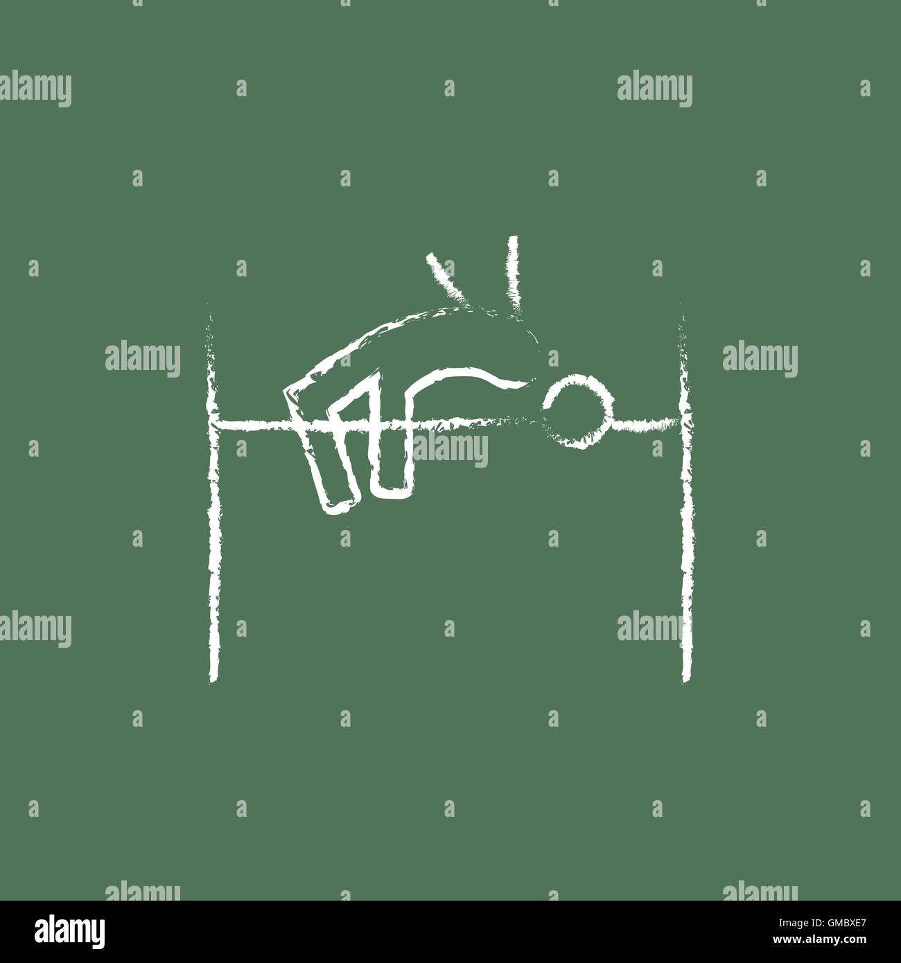 Jumping man in high Stock Vector Images - Alamy