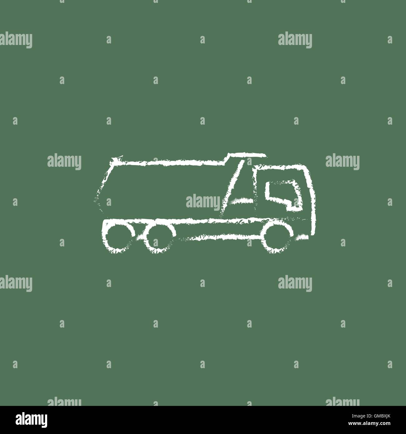 Dumper dump truck in Stock Vector Images - Alamy