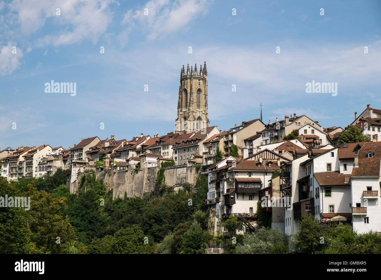Switzerland, Canton Fribourg, Fribourg, landscape Stock Photo - Alamy