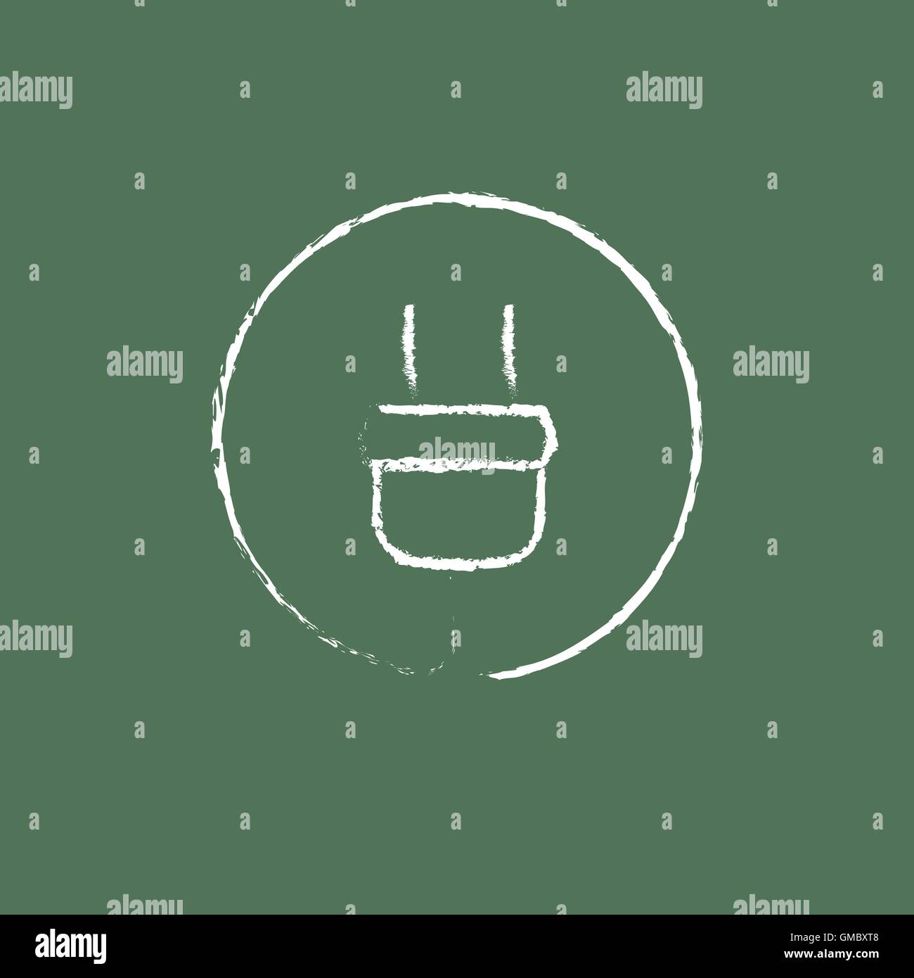 Plug icon in flat Stock Vector Images - Alamy