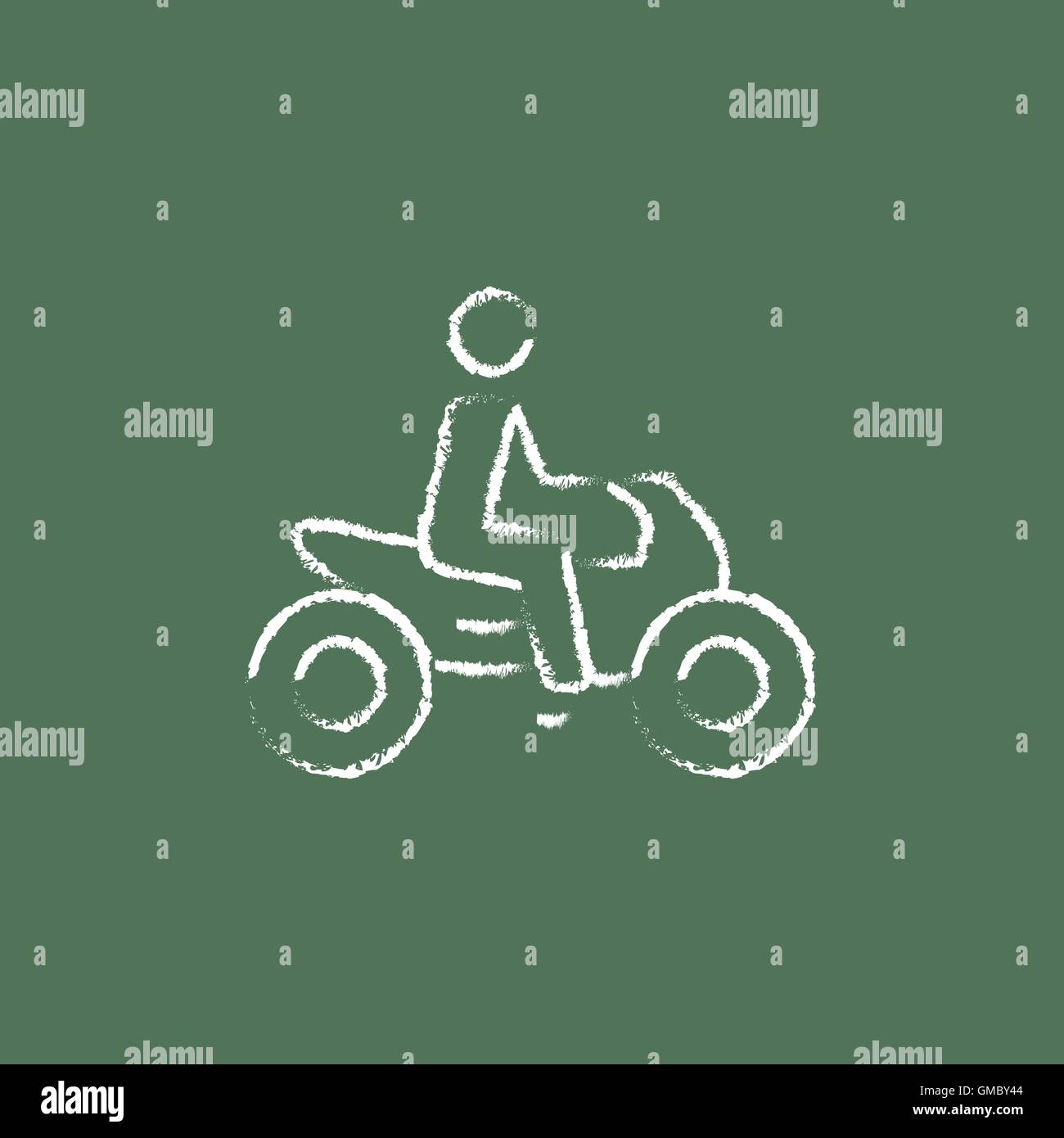 Drawing with chalk outdoor Stock Vector Images - Alamy