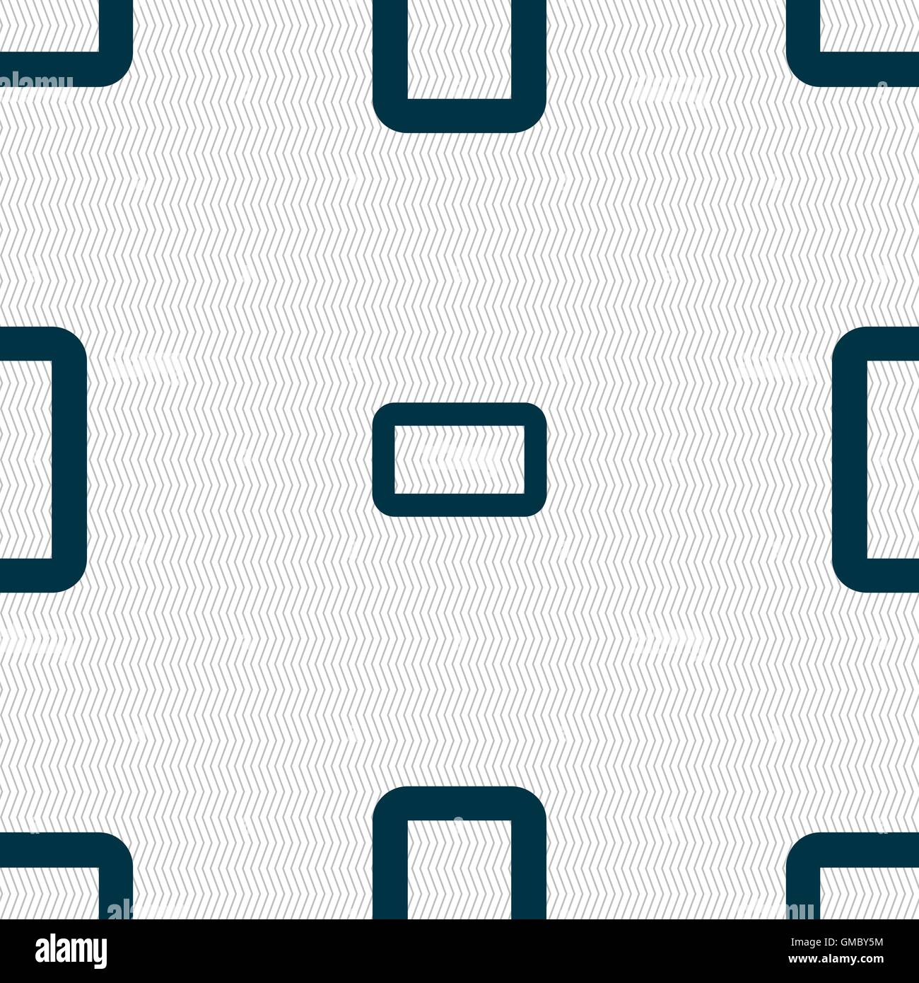 number zero icon sign. Seamless abstract background with geometric ...