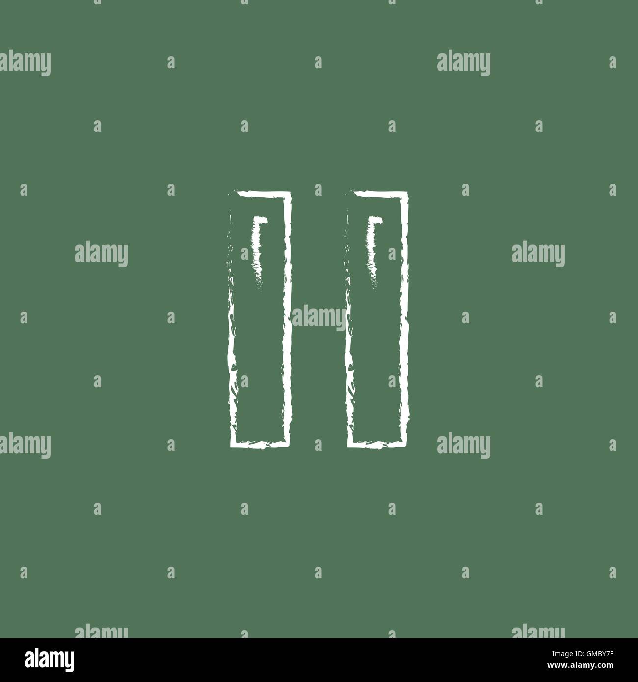 Pause icon symbol in Stock Vector Images - Alamy