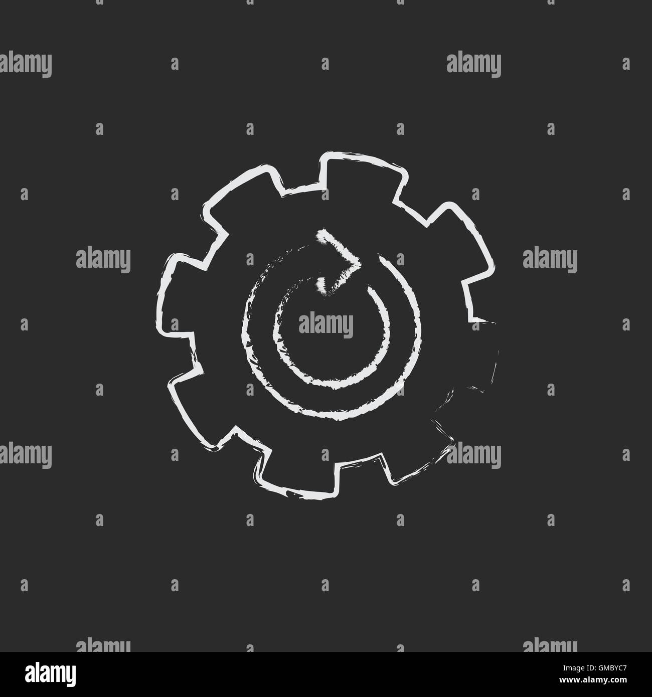 Hand drawn arrow in Black and White Stock Photos & Images - Alamy