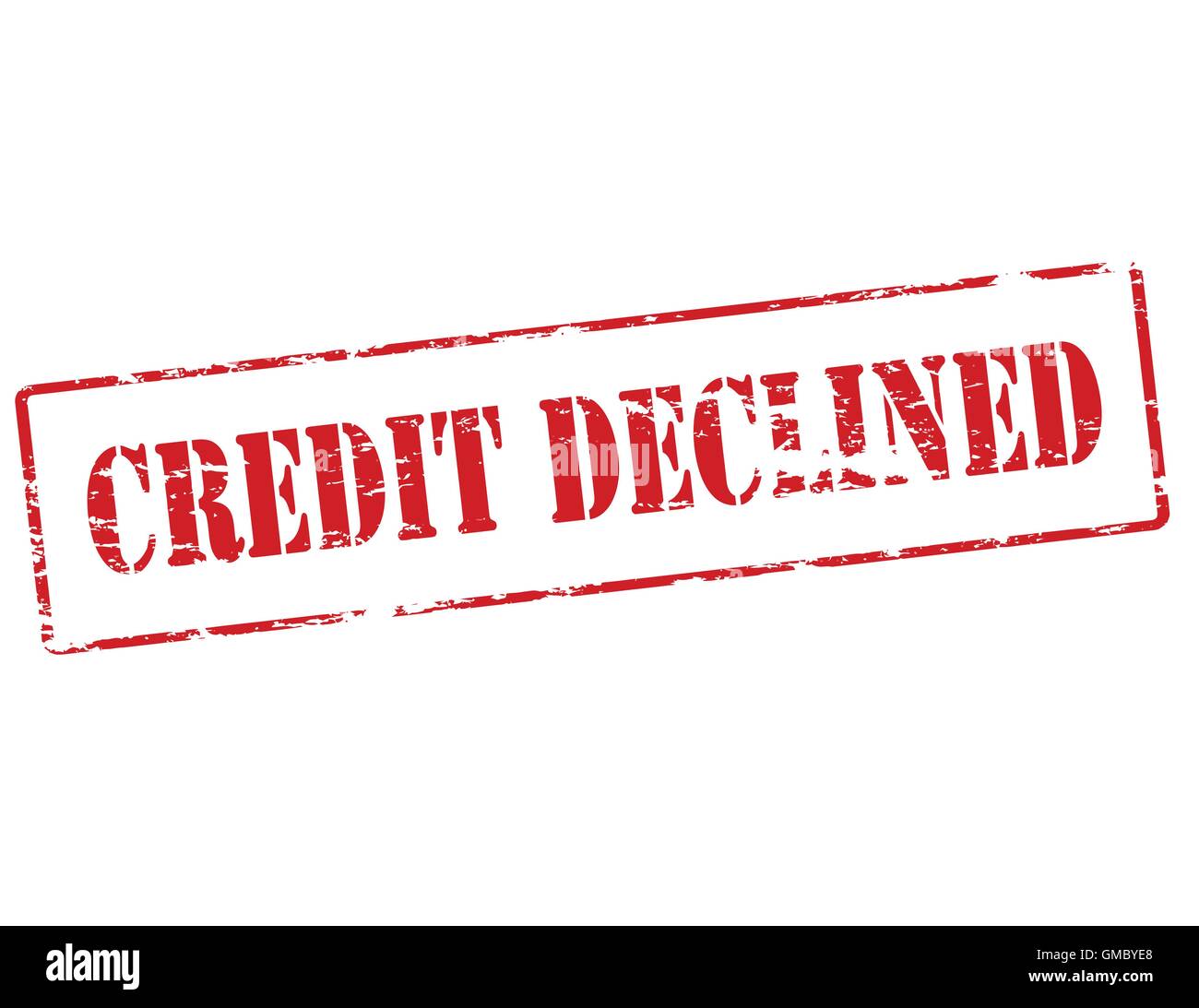 Declined stamp Stock Vector Images - Alamy