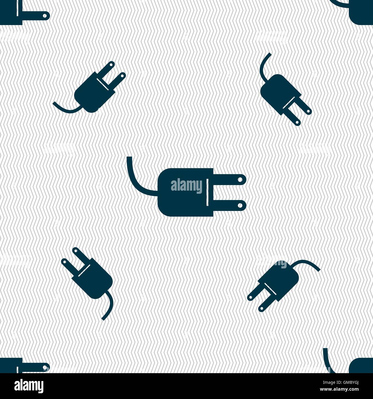 Plug sign Stock Vector Images - Alamy