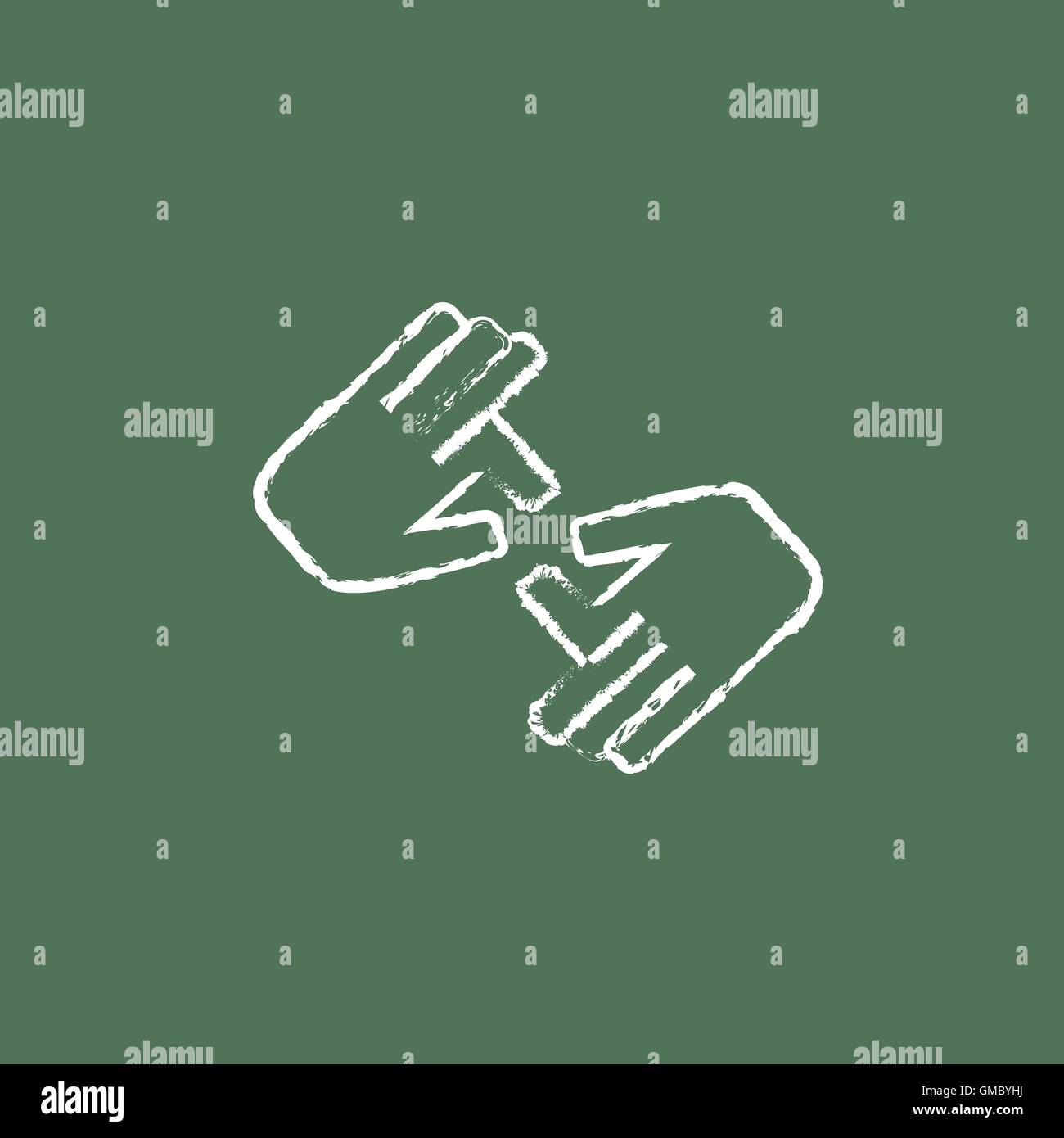 Hand sign language gestures Stock Vector Images - Alamy