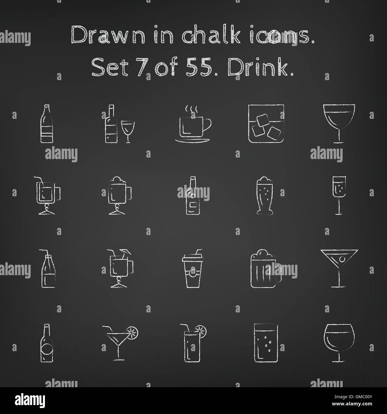 Coffee drink milk ice Black and White Stock Photos & Images - Alamy