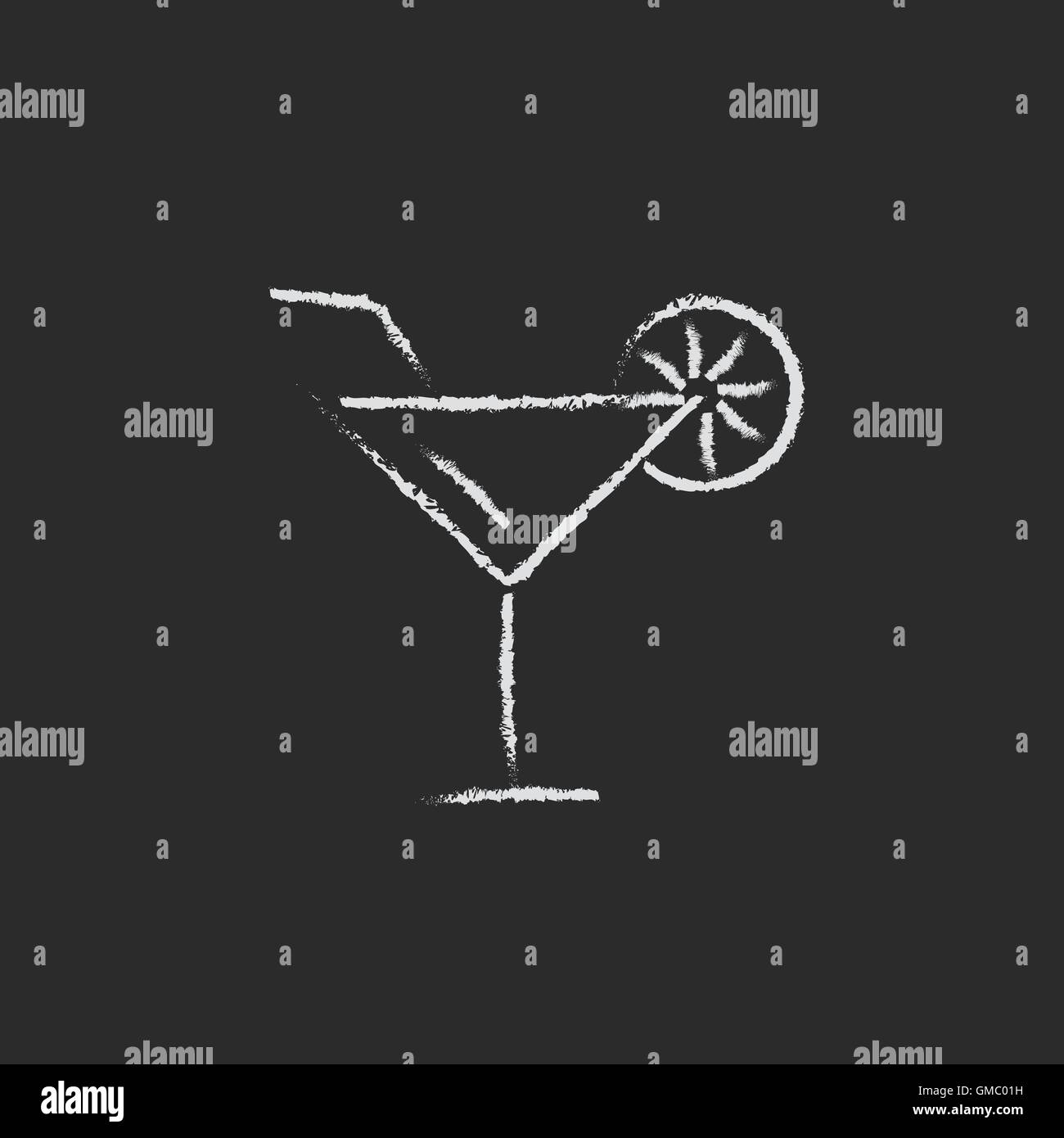 Glass straw one line Stock Vector Images - Alamy