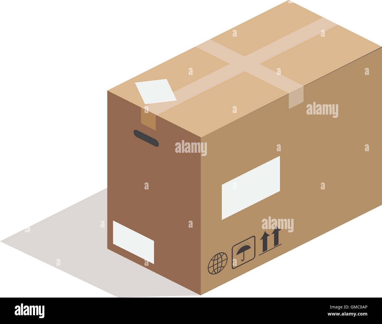 Carton box, vector Stock Vector Image & Art - Alamy